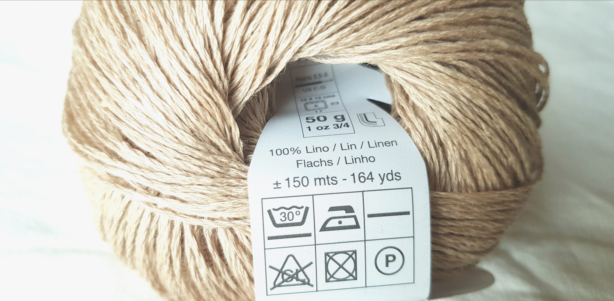 PRZĘDZA LNIANA: LINO 100, Włóczka 100% len.