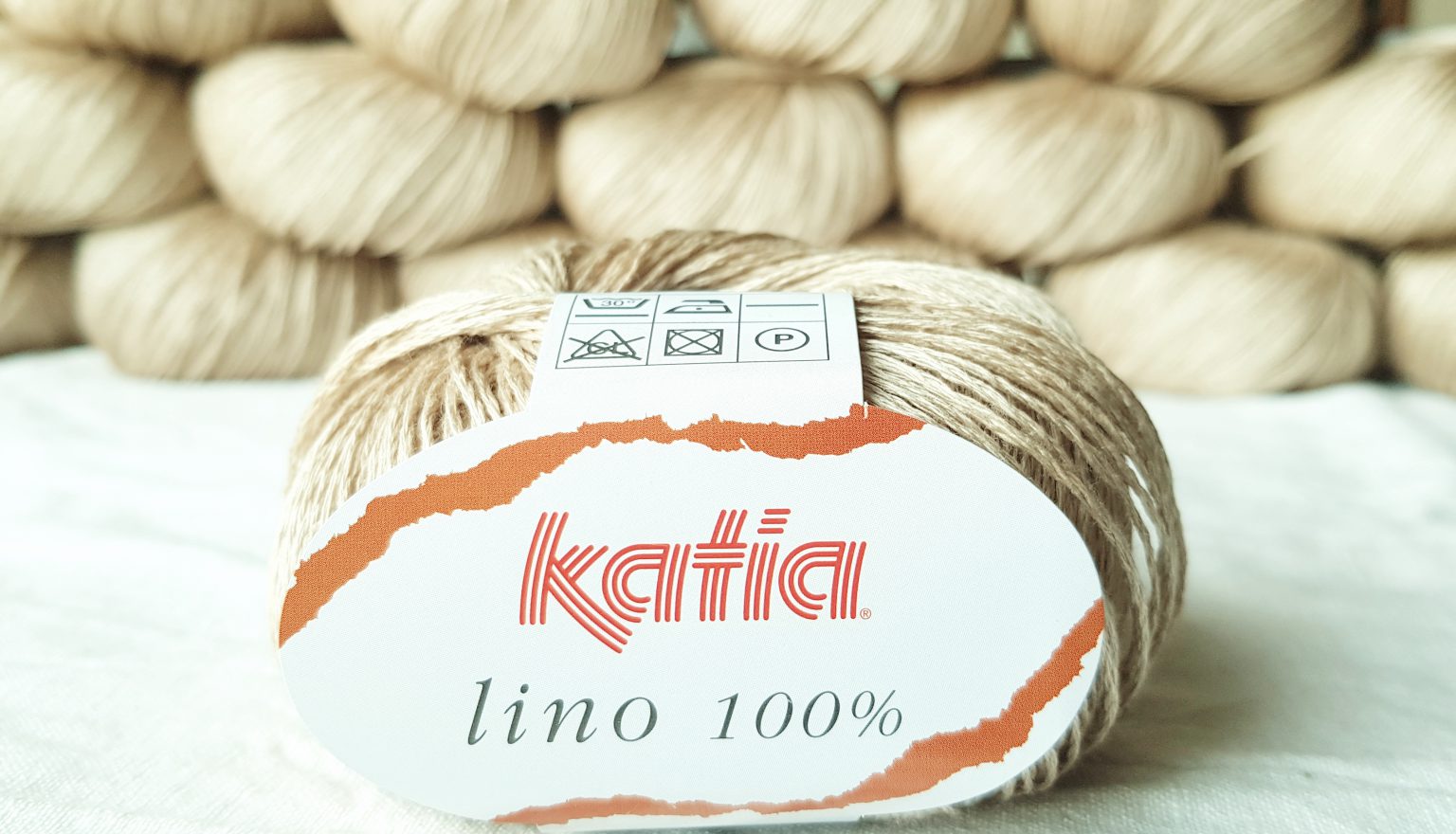 PRZĘDZA LNIANA: LINO 100, Włóczka 100% len.